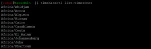 How To Change Timezone On Centos Rhel Based Systems