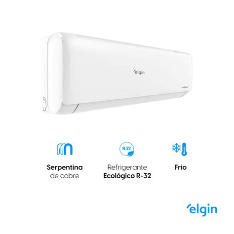 Ar Condicionado Split Hi Wall Elgin Eco Inverter Ii 9000 Btuh Quentefrio 220v R 32 Wi Fi