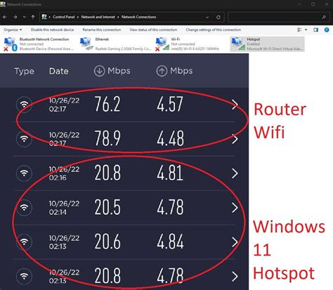 Why Does My Windows 11 Hotspot Limit Bandwidth To 20 Mbps R Techsupport