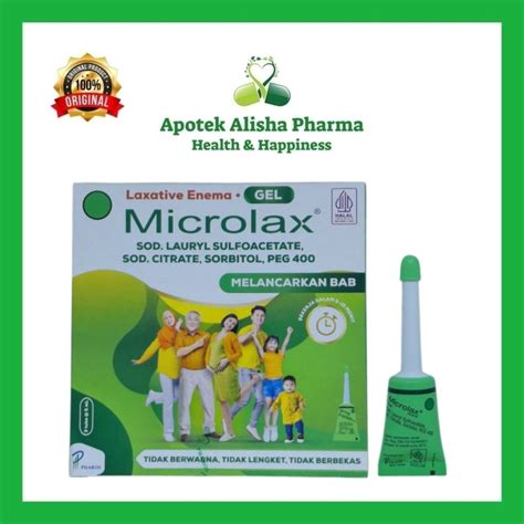 Jual Microlax Laxative Enema Gel 5ml Box Isi 3 Tube Untuk Susah Bab