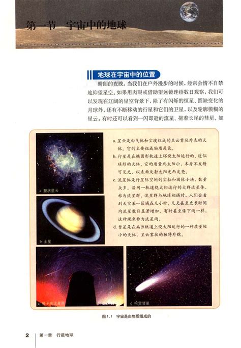 第一节 宇宙中的地球人教地理必修12004初高中地理网