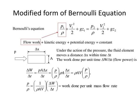 4 Modifikasi Pers Bernoulli Fisika Aplikasi Ppt