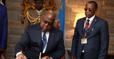 Nairobi Félix Tshisekedi Participe Aux Travaux De Révision De La