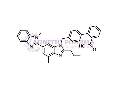 Telmisartan Ep Impurity B 1026353 20 7 C33h30n4o2 Agnitio Pharma