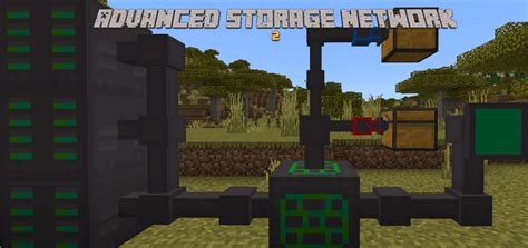 Advanced Storage Network Minecraft Addon