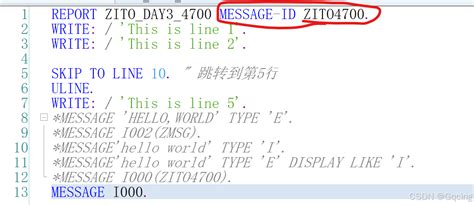 abap语法 csdn博客