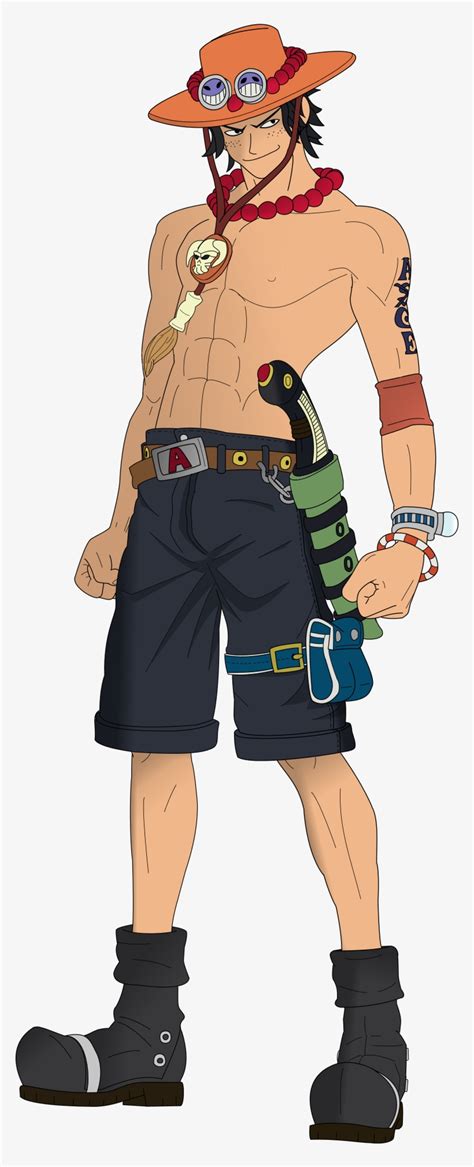 Ace One Piece Png Portgas D Ace Transparent PNG 809x2000 Free