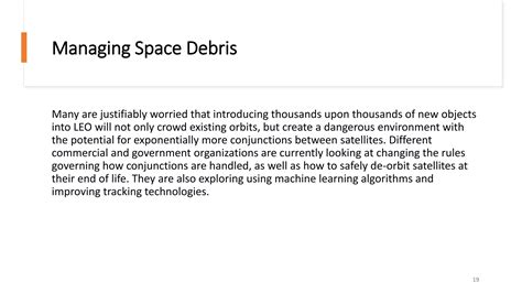 Low Earth Orbit Satellite Leo Pptx Internet Computing