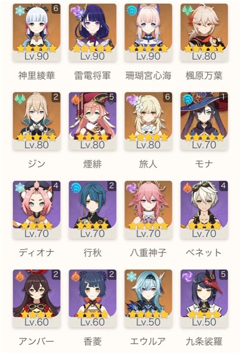神里綾華完凸｜原神｜ゲームクラブ