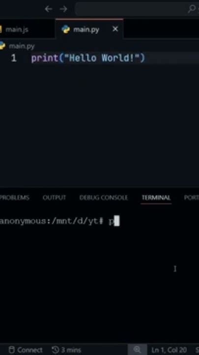 Python Helloworld Youtube