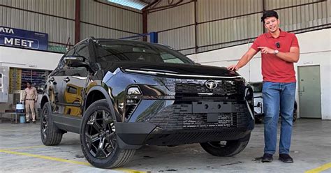 2023 Tata Harrier Facelift Dark Edition In Depth Walkaround Video