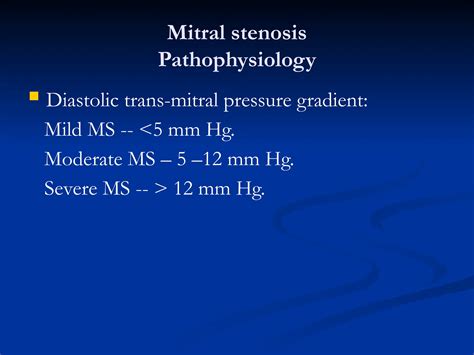 Pathophysiology Of Different Valvular Heart Diseasespptx