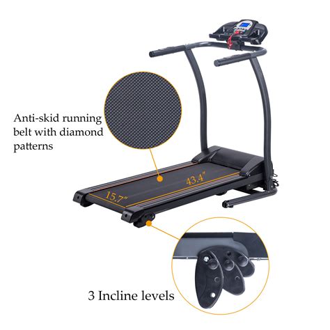 Motorized Treadmill Fitness Health Running Machine Equipment For Home