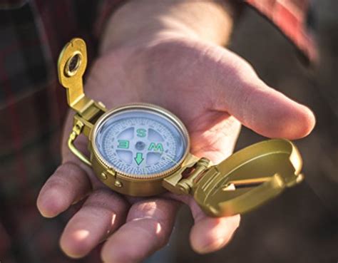 Stansport Liquid Filled Metal Lensatic Compass Best Survival Knife Reviews