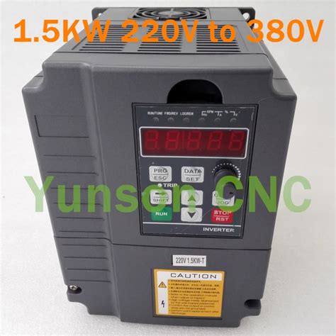 Input 220v Single Phase Output 380v 3phase Variable Frequency Drive Vfd