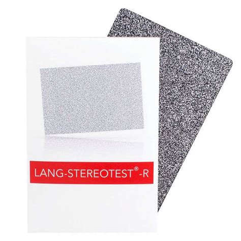 Lang Stereotest Lang Stereotest I R Ii R Doccheck Shop