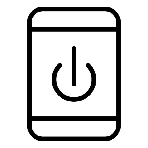 Premium Vector Power Interface Vector Illustration