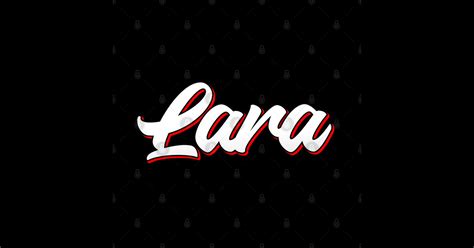 Lara Name Cool 70s Retro Font Lara Name Cool 70s Retro Font