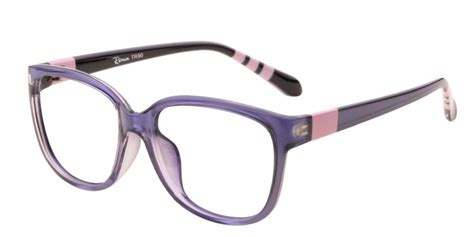 Unisex Full Frame Memory Plastic Eyeglasses Fashion