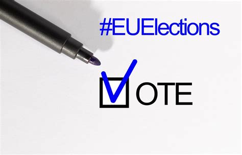 European Elections Date With European Union Flag Creative Commons Bilder