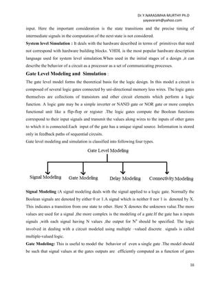Vlsi Physical Design Notes DOCX Computing Technology Computing