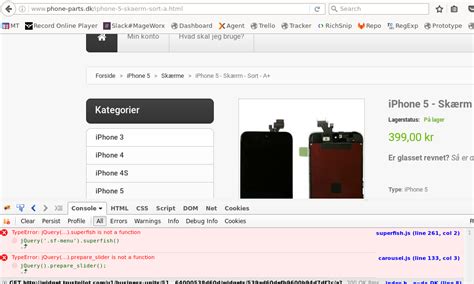 Magento 1 Search Cart And Category Not Working On Product Page