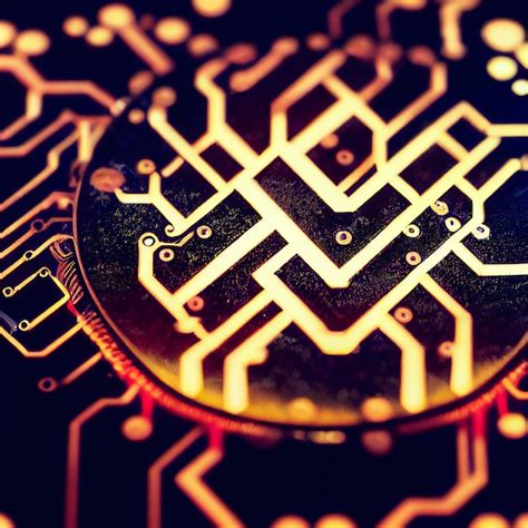 Premium Photo High Tech Electronic Circuit Board