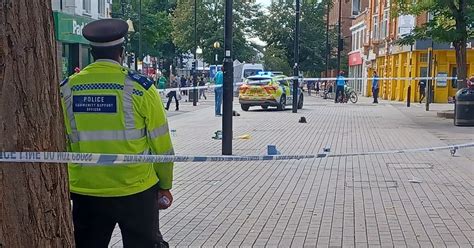 Huge Cordon After Woman Falls Over Then Repeatedly Bangs Head