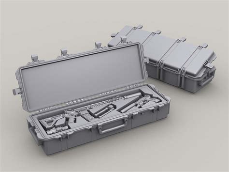 Weapon Case Set 2x Open 2x Closed 2x Insert Weapons Legend Lf1440