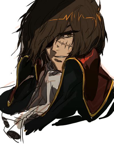 Mey88 Harlock Harlock Saga Uchuu Kaizoku Captain Harlock Space Pirate 1980s Style Bad Id