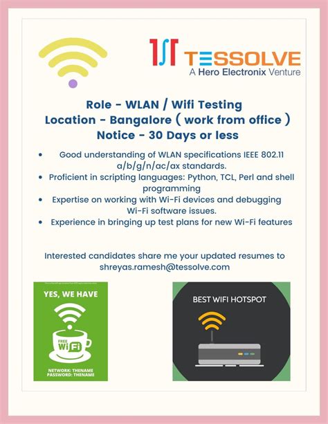 shreyas r on linkedin wifi wifi6 wifi6e wifi7 wifitesting wifi7