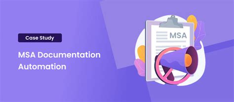 Case Study Msa Documentation Automation Boosted Crm