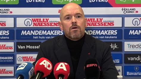 Ajax Trainer Ten Hag Gaat Wisselspelers Tegen Besiktas Een Kans Geven At5