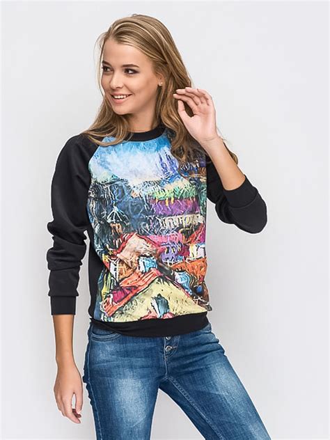 Maximoda / Женский свитшот смешанного цвета | Sweatshirts, Fashion ...