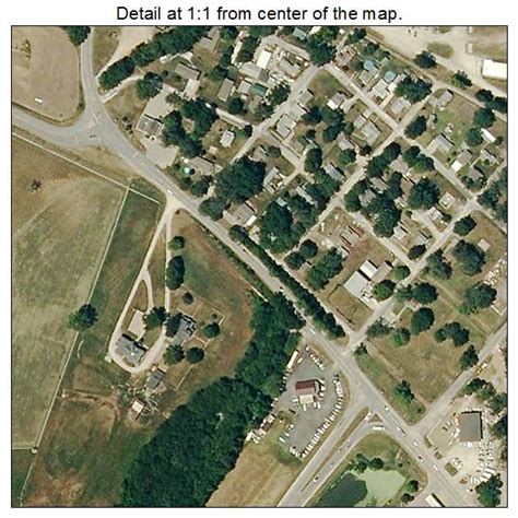 Aerial Photography Map Of Tracy Mo Missouri