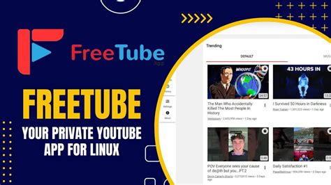 FreeTube The Open Source YouTube Player For Linux YouTube