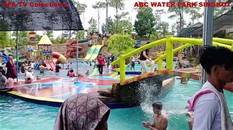 Destinasi Wisata Abc Water Park Singkut Youtube