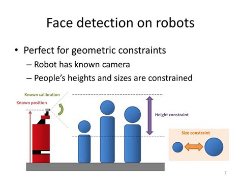 Ppt Faster And More Accurate Face Detection On Mobile Robots Using