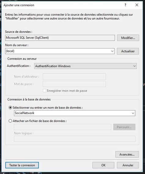 Résolu Probleme Avec Entity Framework Utilisation De Entity