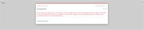 carousel element causes error in next js cms forum