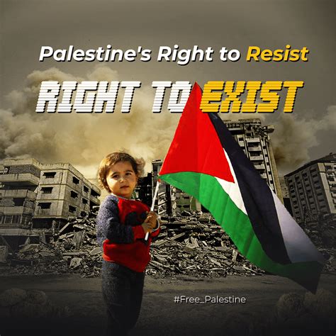 Palestine Social Media Post Photo Manipulation On Behance