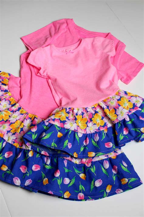 Easy Diy T Shirt Dress Tutorial Welcome To Nanas