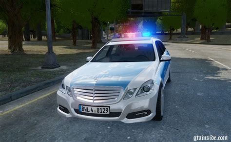 Gta 4 Mercedes Benz E Class Polizei Baden Württemberg Els7 Mod
