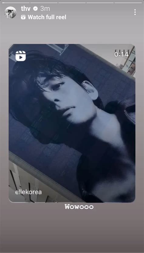 Angel On Twitter Rt Btstranslation Bts V Taehyung Instagram