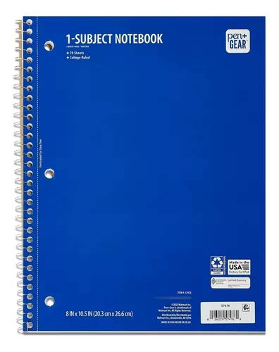 10 Cuadernos De Espiral Libreta De Rayas 70 Hojas Escolares