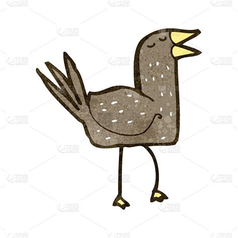 复古卡通搞笑鸟