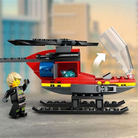 Lego City Fire Rescue Helicopter 60411 The Warehouse