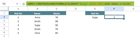 Vlookup To The Left In Google Sheets Definition How To Do