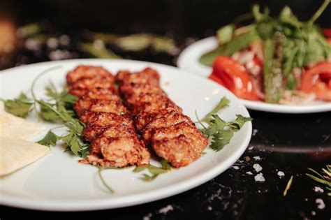 Kebab Delicioso Tradicional Turco Foto Premium