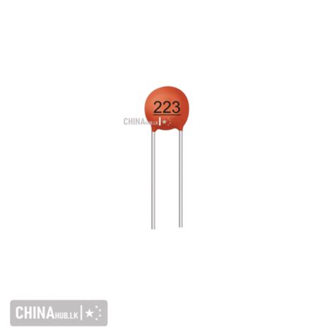 223pf Ceramic Disc Capacitor 50v 10 Pcs Pack Chinahublk